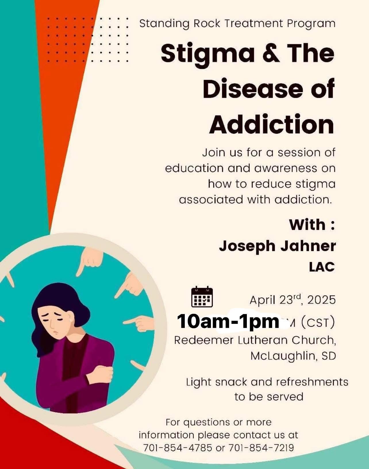 Stigma & The Disease of Addiction 4/23 - Standing Rock